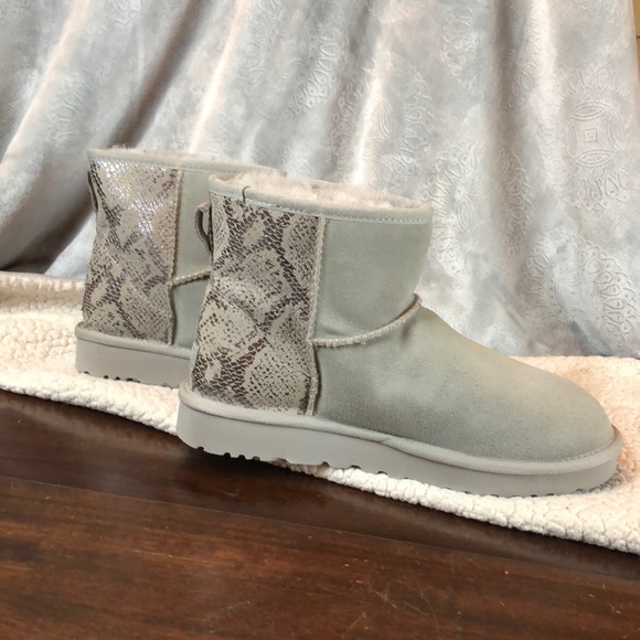 UGG | Shoes | Ugg Classic Mini Metallic Snake Nwt | Poshmark